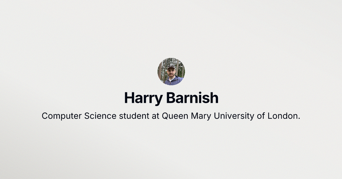 Harry Barnish